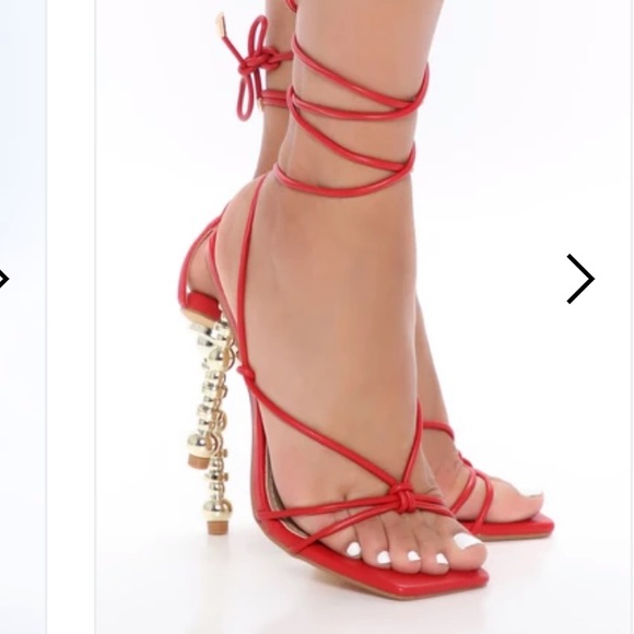 Fashion Nova | Shoes | Red Fn Heels | Poshmark